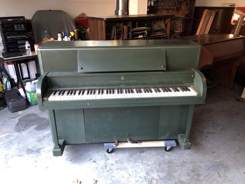*SOLD* Steinway Victory Vertical | Piano for sale